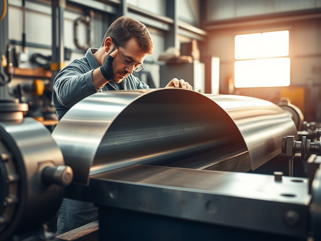 Precision Metal Plate Rolling Services | Alini Metals & Plastics